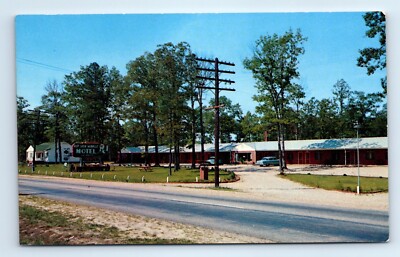 Sanford, NC Postcard - Rip Van Winkle Motel - Unposted | eBay