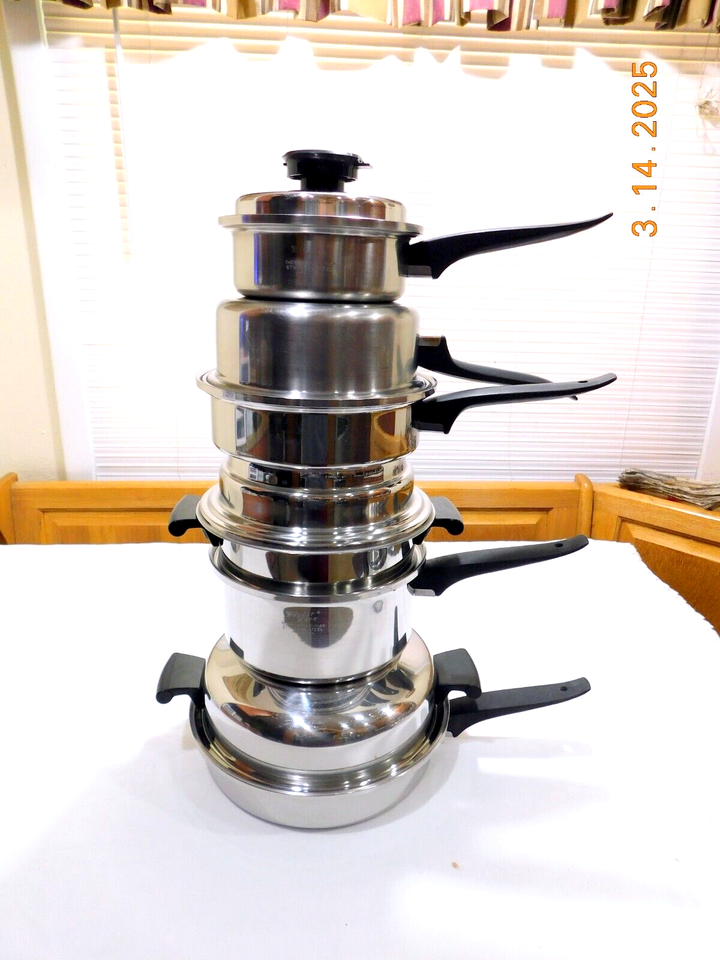 WONDER WARE Temp Tone Thermium Multiplex Stainless Steel Waterless ...