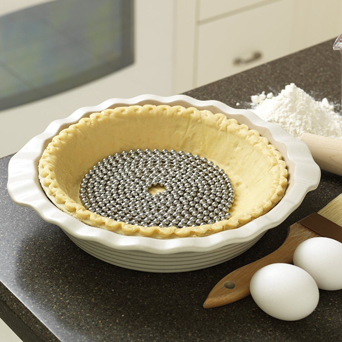 Jaz Innovations Perfect Crust Stainless Steel Pie Weight Chain - 10ft ...