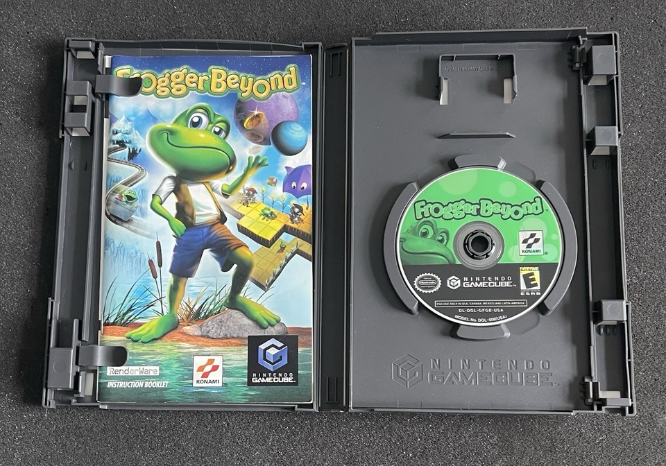 Frogger Beyond (Nintendo GameCube, 2002) CIB Game Complete Manual ...