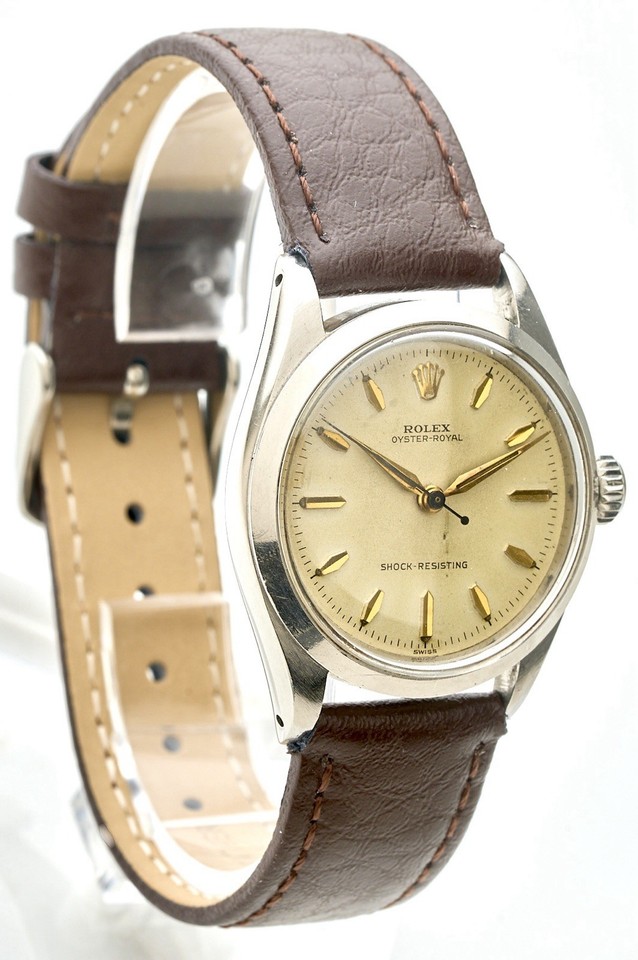 Rolex Oyster Royal 1957 Gents Ref 6444 Vintage 32mm Watch, Recently ...