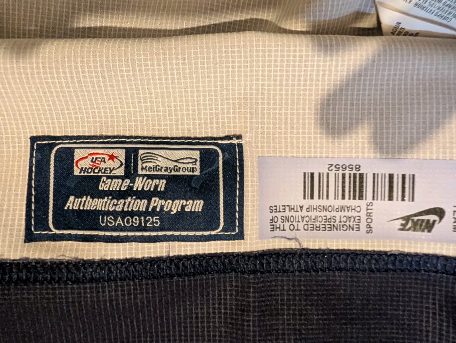 2014 SOCHI WINTER OLYMPIC GAMES TEAM USA Fowler BLUE GAME WORN JERSEY ...