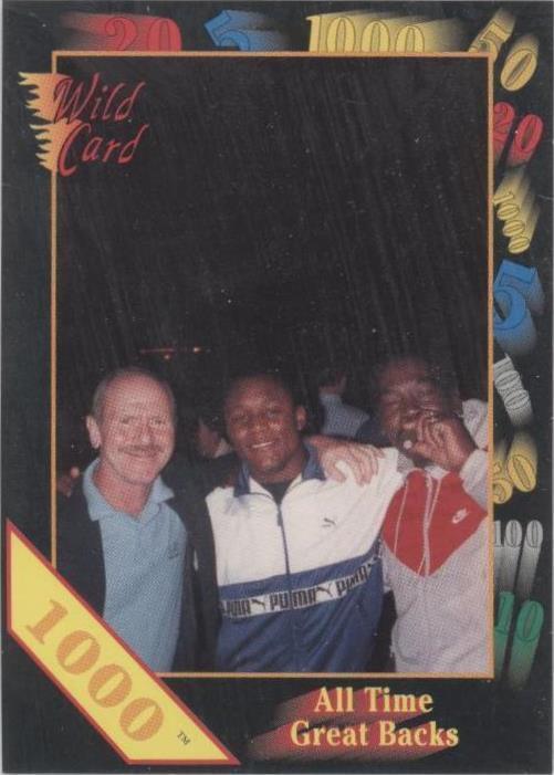 1991 Wild Card Draft - Barry Sanders, H.O. Schaffer, William Sanders # ...