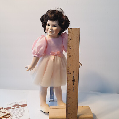 The Little Rascals Darla Doll Fine Porcelain Hoffman King World 15 ...