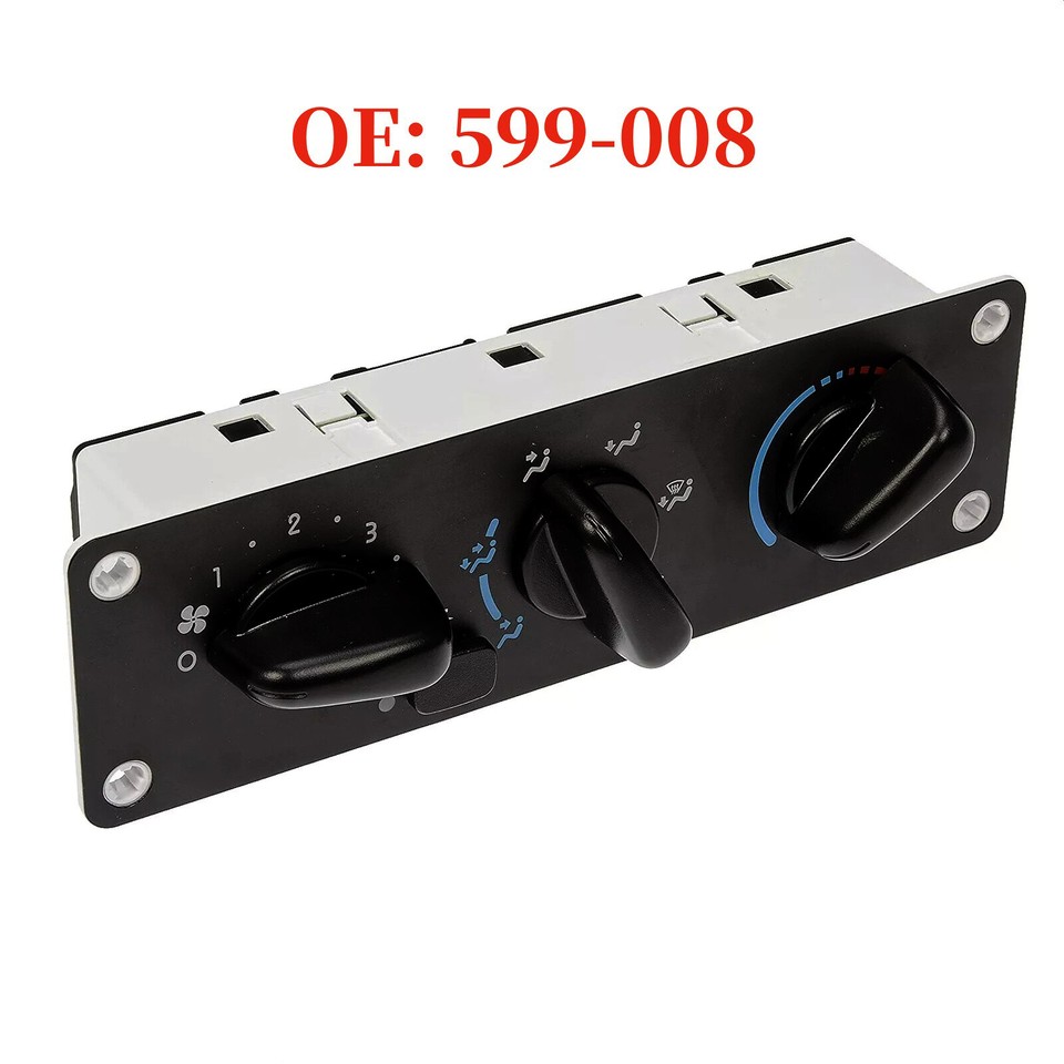 599-008 HVAC Heater A/C Climate Control Module Manual for Freightliner ...