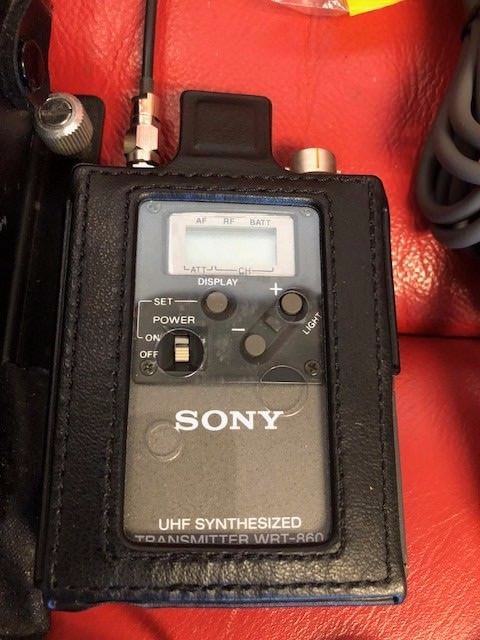 Sony WRR-860 AWireless Microphone System,UHF Synthesized Transmitter ...