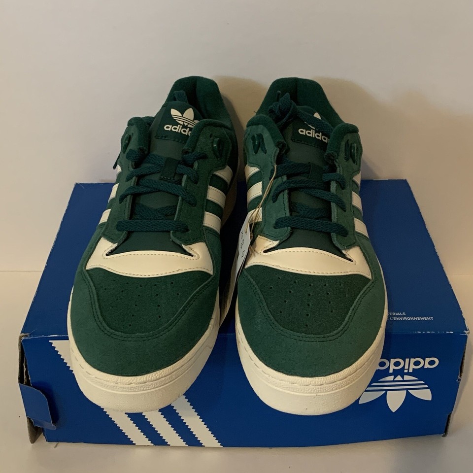 Adidas Rivalry Low Suede Shoes Collegiate Green Sneakers Sz 11 NEW | eBay