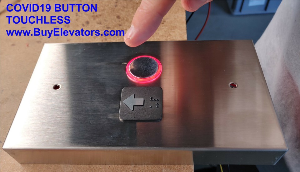 TK Elevator TOUCH-LESS BUTTONS FOR ELEVATORS ,LIFTS TOUCH--FREE QTY ...