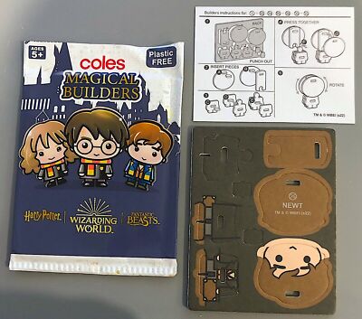 Coles Magical Builders Harry Potter: #26 Newt Scamander | eBay Australia