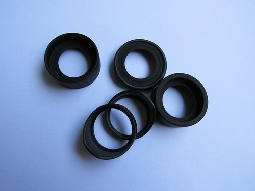 Pair Microscope Eyepiece Eye Guards Eyeshields Eyeguard Foldable 34mm ...