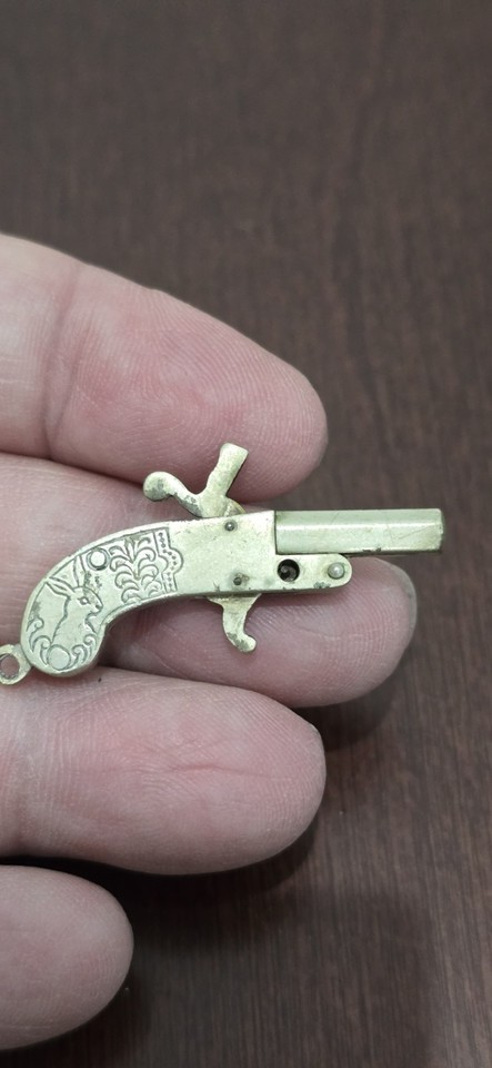 Miniature FLINTLOCK Pin fire Pistol | eBay