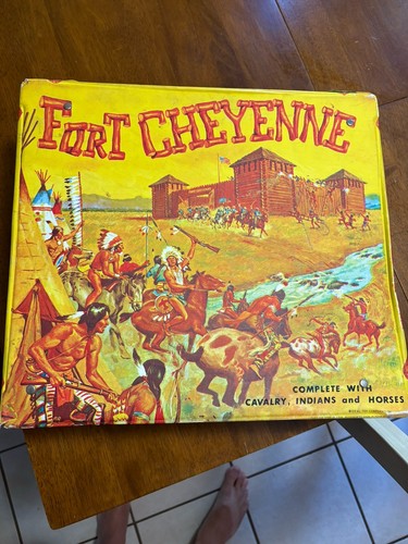 Ideal Fort Cheyenne Playset 1960’s | eBay