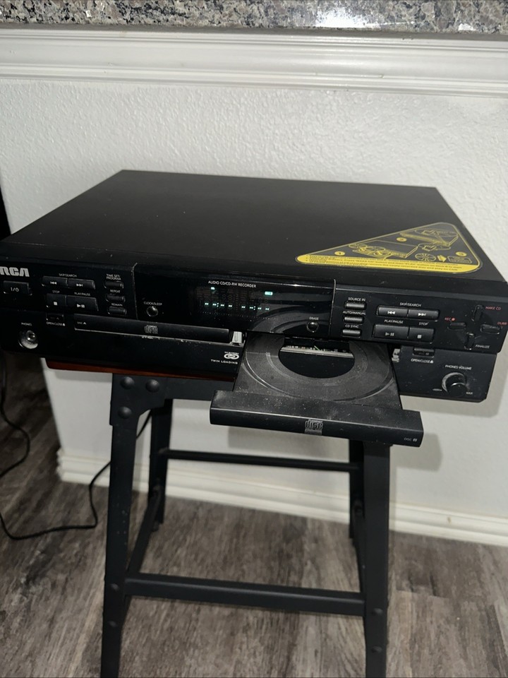 RCA CDRW120 Audio CD/CD-RW Recorder Twin Loading System | eBay