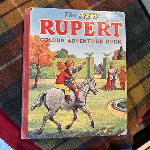 Rupert Bear “The new Rupert Colour Adventure Book”, Hardback vintage ...