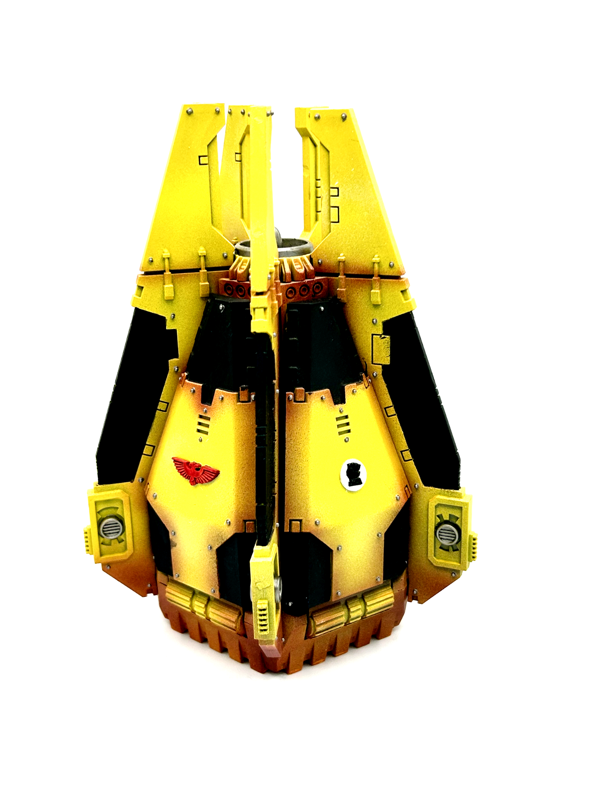 Drop Pod Imperial fists space marines WARHAMMER 40k Painted | eBay