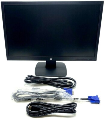 HP P22v G4 21.5" FHD LED (1920x1080) Anti-Glare Monitor - TESTED w ...
