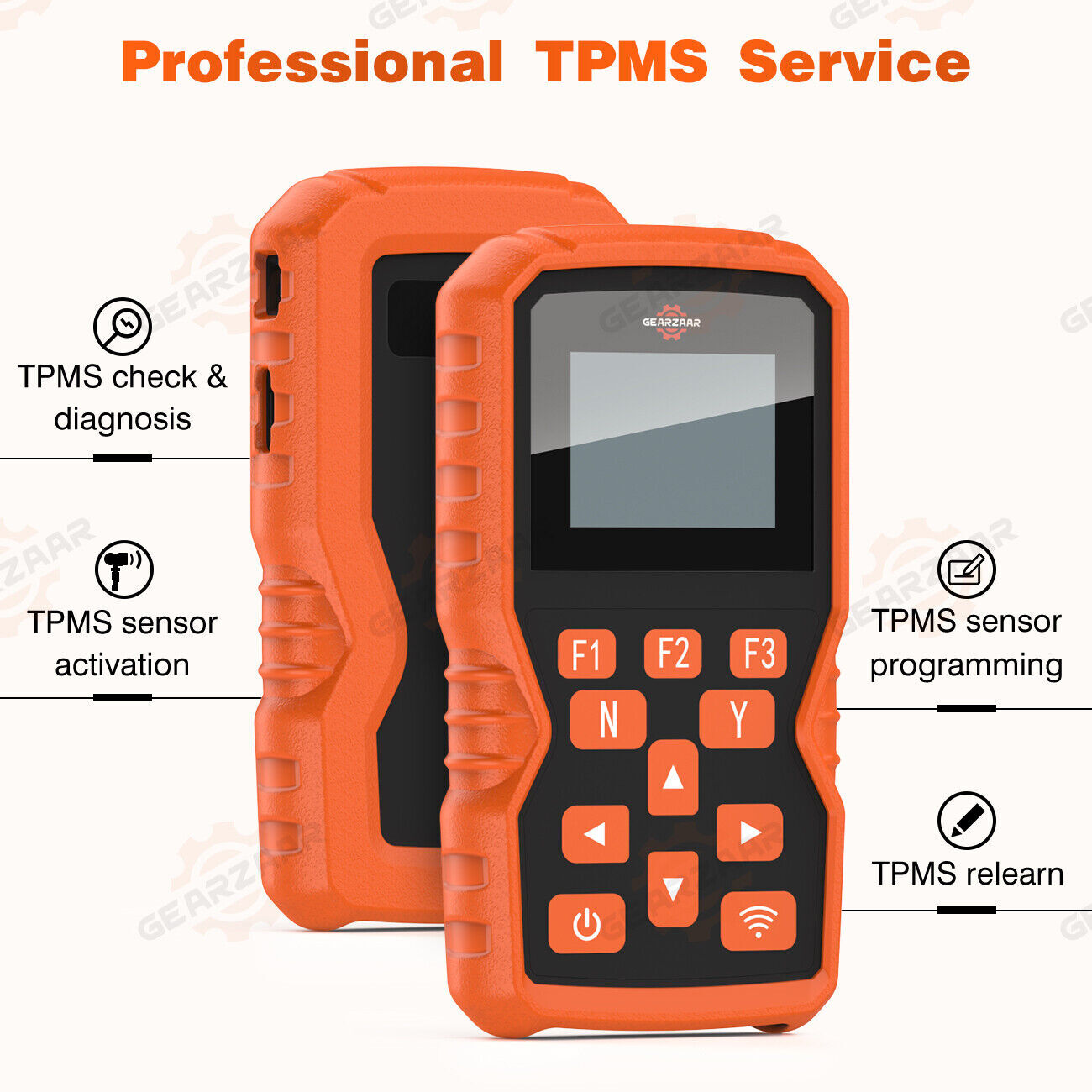 4 TPMS +OBDII TPMS Programmer Tires Sensors Activate Programming ...