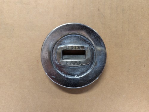 Original Coca-Cola Cavalier CS-64 & 80 C Coin Coin Entery Bezel Coke ...