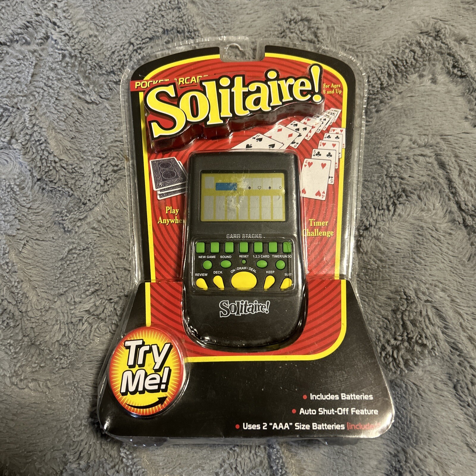 Westminster Pocket Arcade Solitaire Handheld Electronic Game Sealed ...