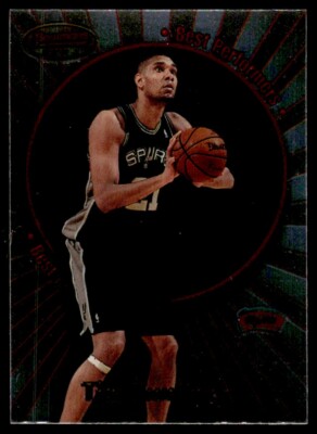 TIM DUNCAN 1998-99 BOWMAN'S BEST PERFORMERS #BP5 | eBay