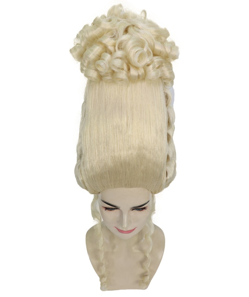 Women French Revolution Baroque Wig | Marie Antoinette rococo Wig ...