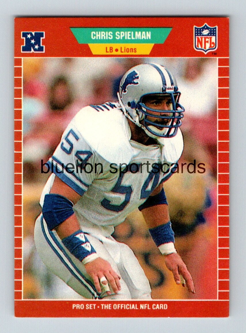 1989 Pro Set #125 Chris Spielman RC | eBay