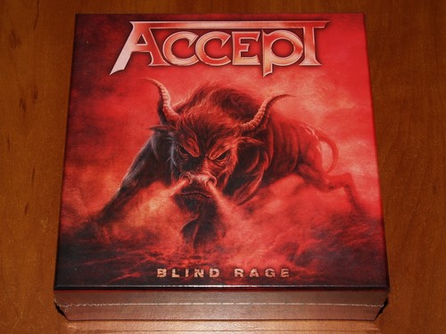 ACCEPT BLIND RAGE CD BLU-RAY DVD PICTURE DISC VINYL *DELUXE BOX 3500 COPIES New | eBay