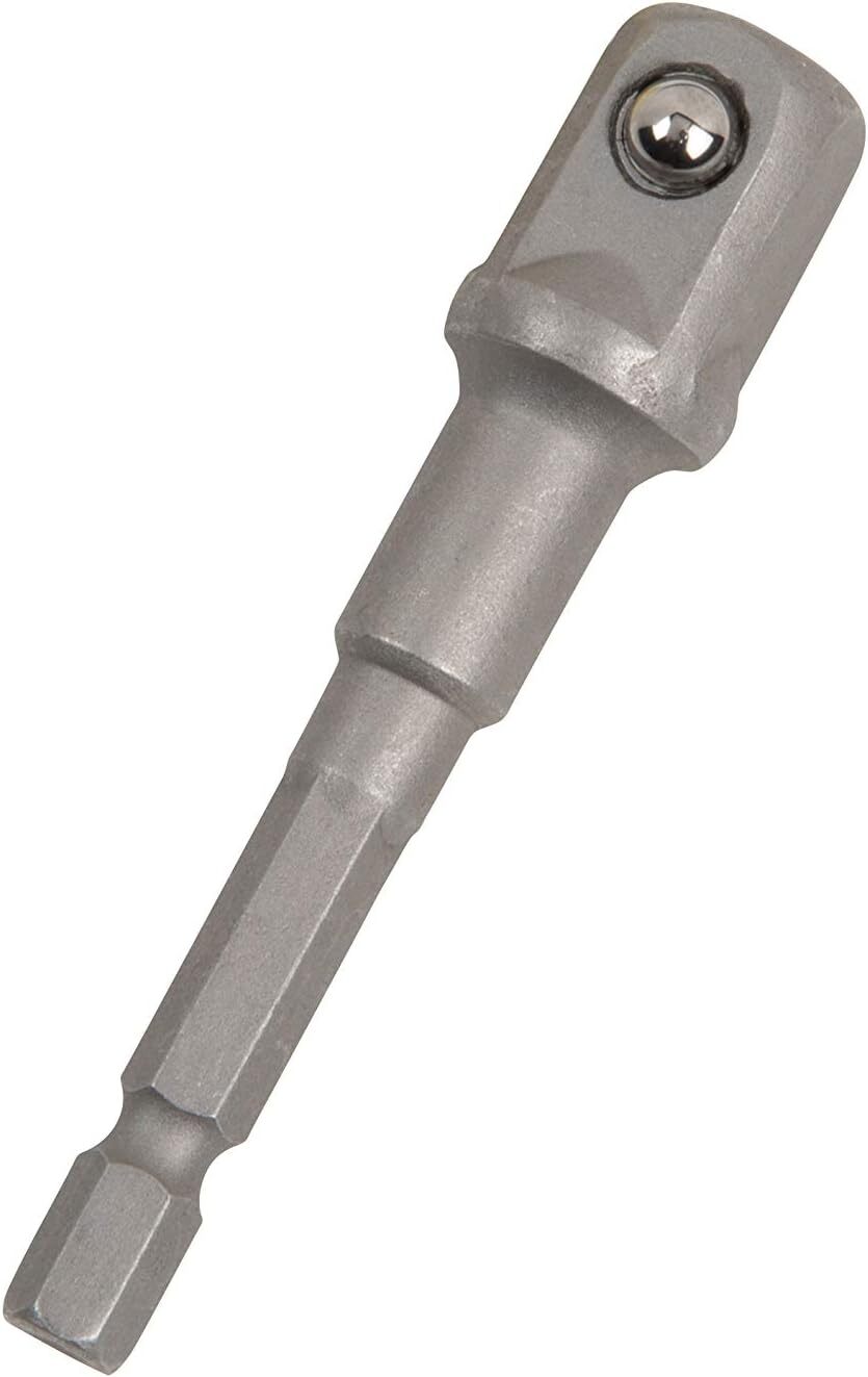 BlueSpot Impact 1/4 to 1/2 inch Socket Adapter Hex Shank Extension Bar ...