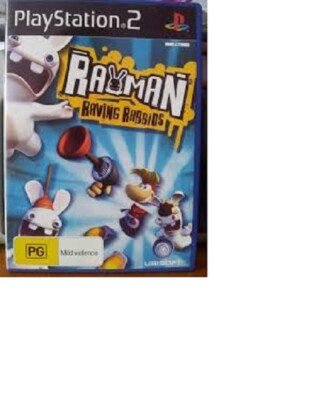 RAYMAN raving rabbids - PS2 GAME | eBay