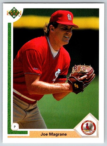 1991 UPPER DECK JOE MAGRANE ST. LOUIS CARDINALS #465 | eBay