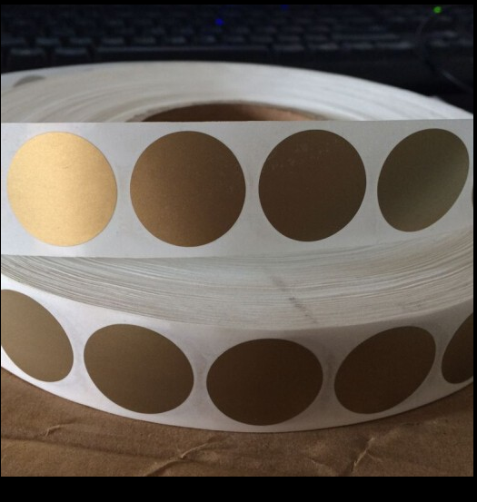 2.5cm - 25pcs Gold Circle Scratch Off Sticker Label / Secret Message ...