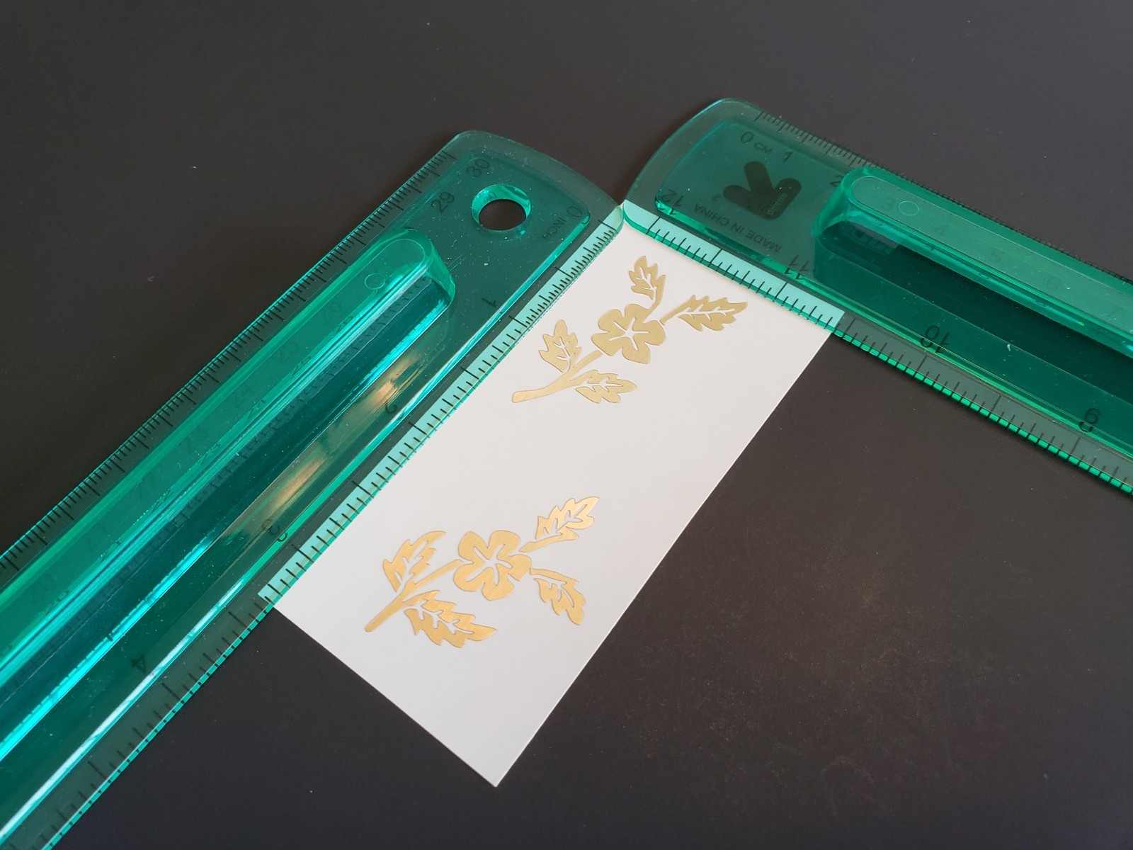 Guitar Headstock Flowers Design Vinyl Decals Inlays for Any Guitar 30 ...