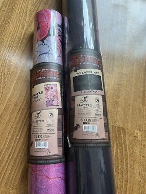 Binding Of Isaac Four Souls Playing Mat 2 And 4 Players Kickstarter | eBay