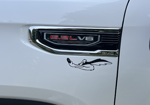 Wile E. Coyote ACME Racing x2 funny Vinyl Decal Sticker Car Truck ...