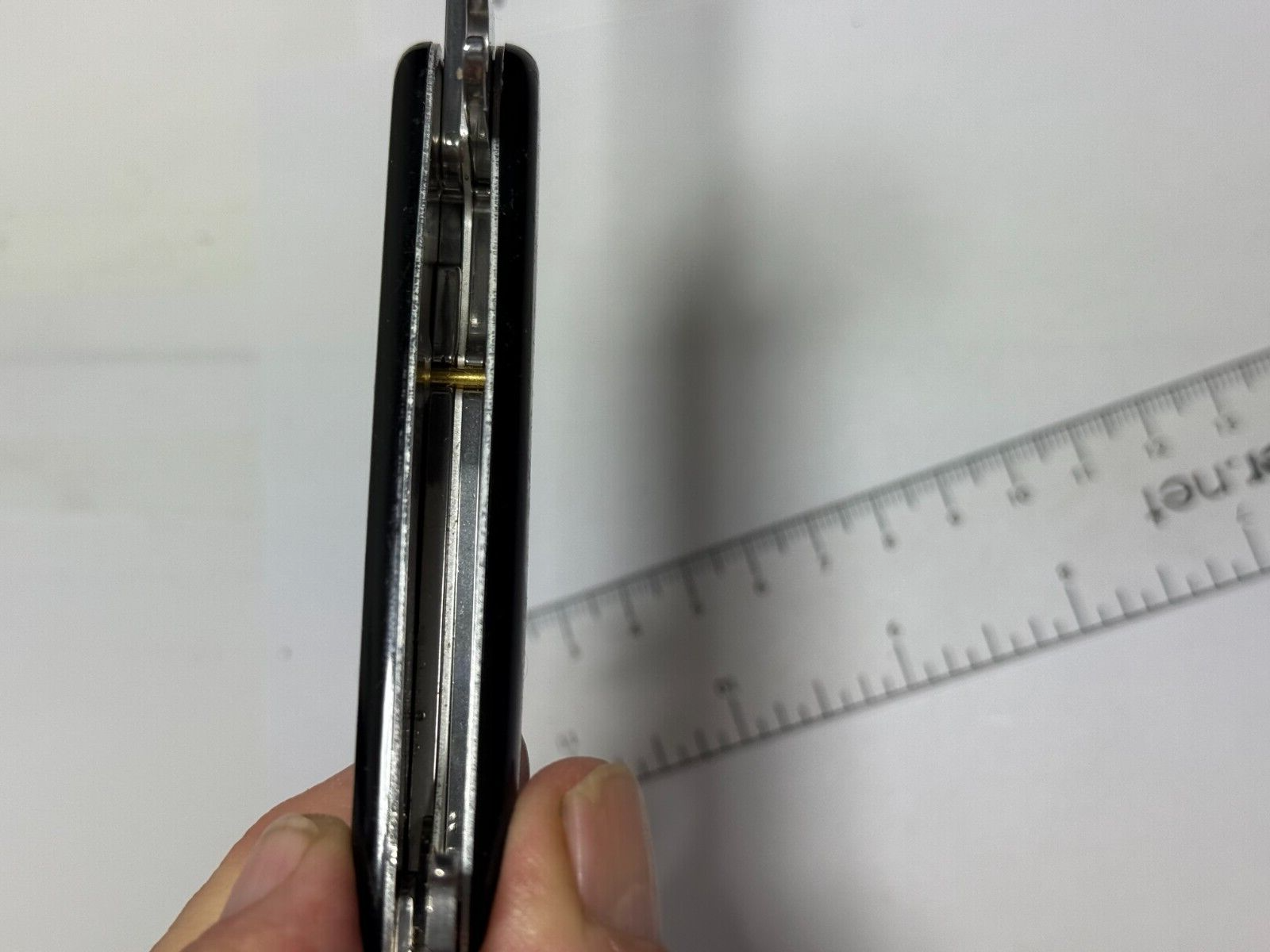 CLEAN BLACK RARE OLD UNIQUE VERY SHARP VINTAGE VICTORINOX TINKER $29 ...