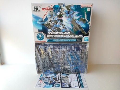 GUNDAM BASE LIMITED UNICORN Gundam HG 1/144 PERFECTIBILITY BB SENSHI ...