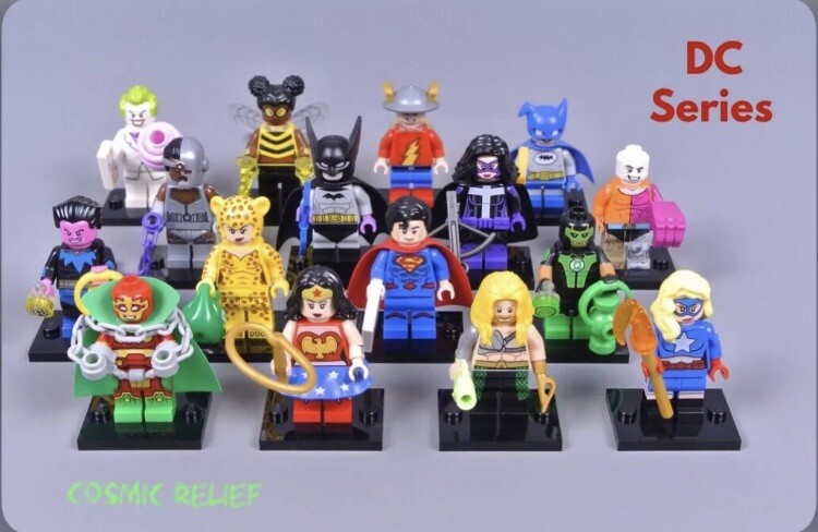 LEGO Minifigures DC Super Heroes. 71026 Complete Set of 16. Factory ...