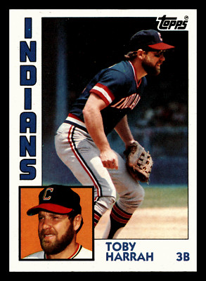 1984 Topps Toby Harrah Cleveland Indians #348 Mint | eBay