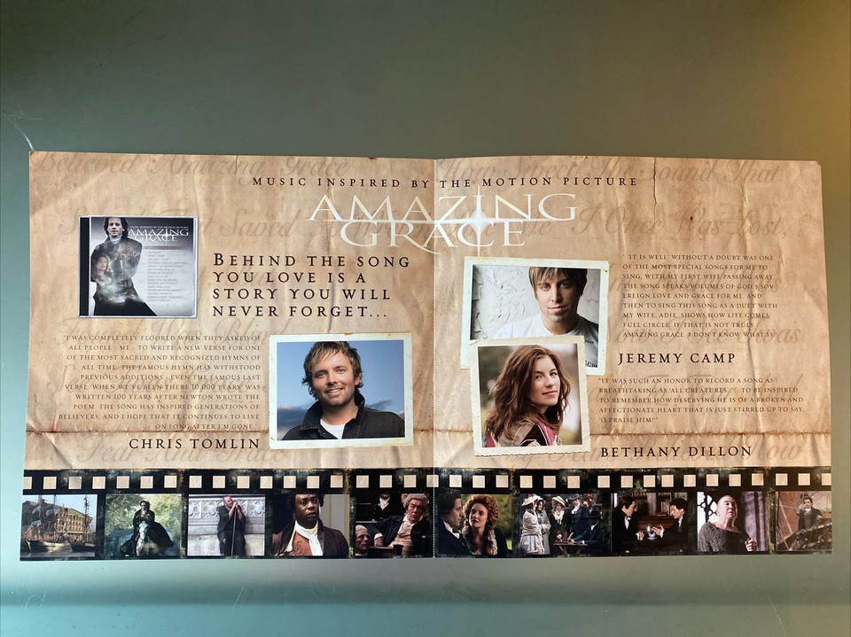 Amazing Grace, Motion Picture, 12x24- Fold Out, Album Flat Poster ...