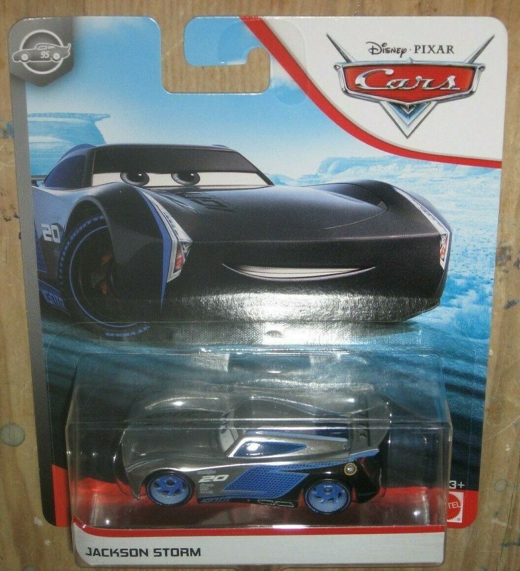 2020 Disney PIXAR Cars JACKSON STORM silver; blue; 20 SILVER COLLECTION