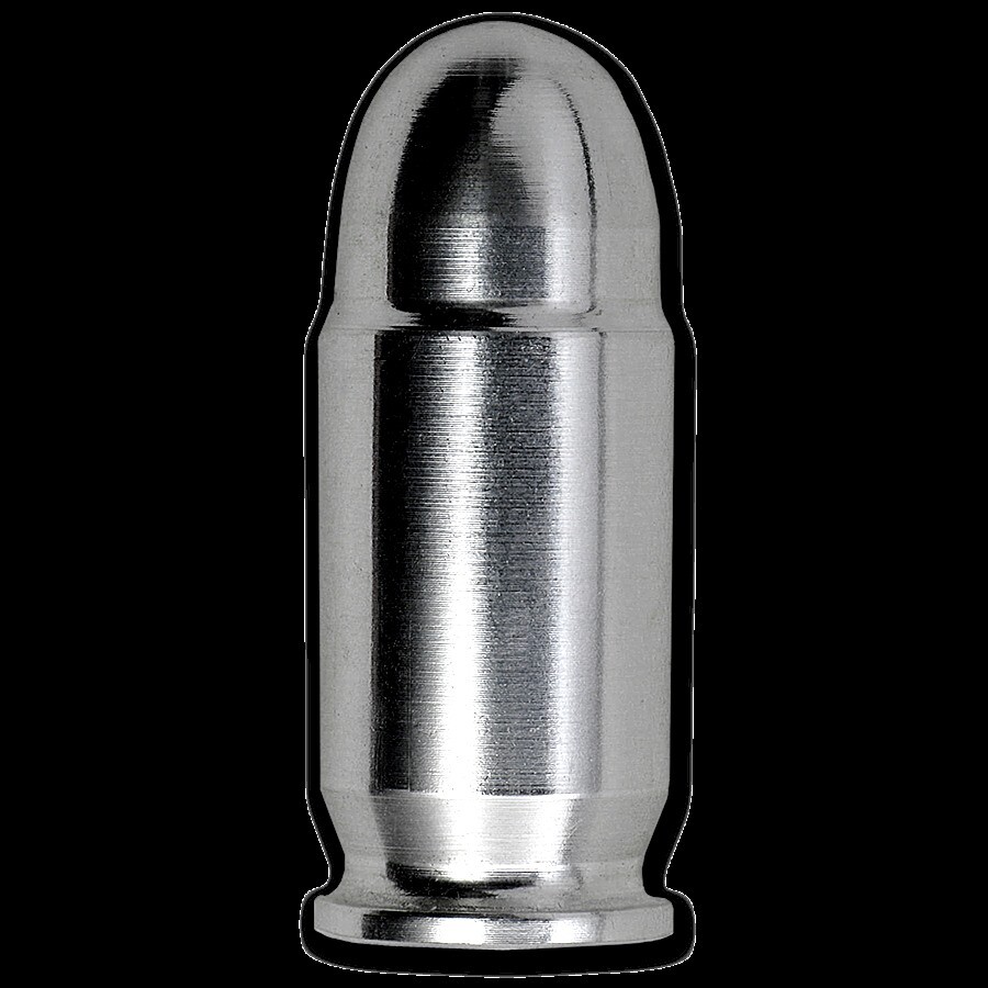 1 TROY OZ .999 SILVER .45 CALIBER BULLET BU + 10 PIECE ALASKAN PURE ...