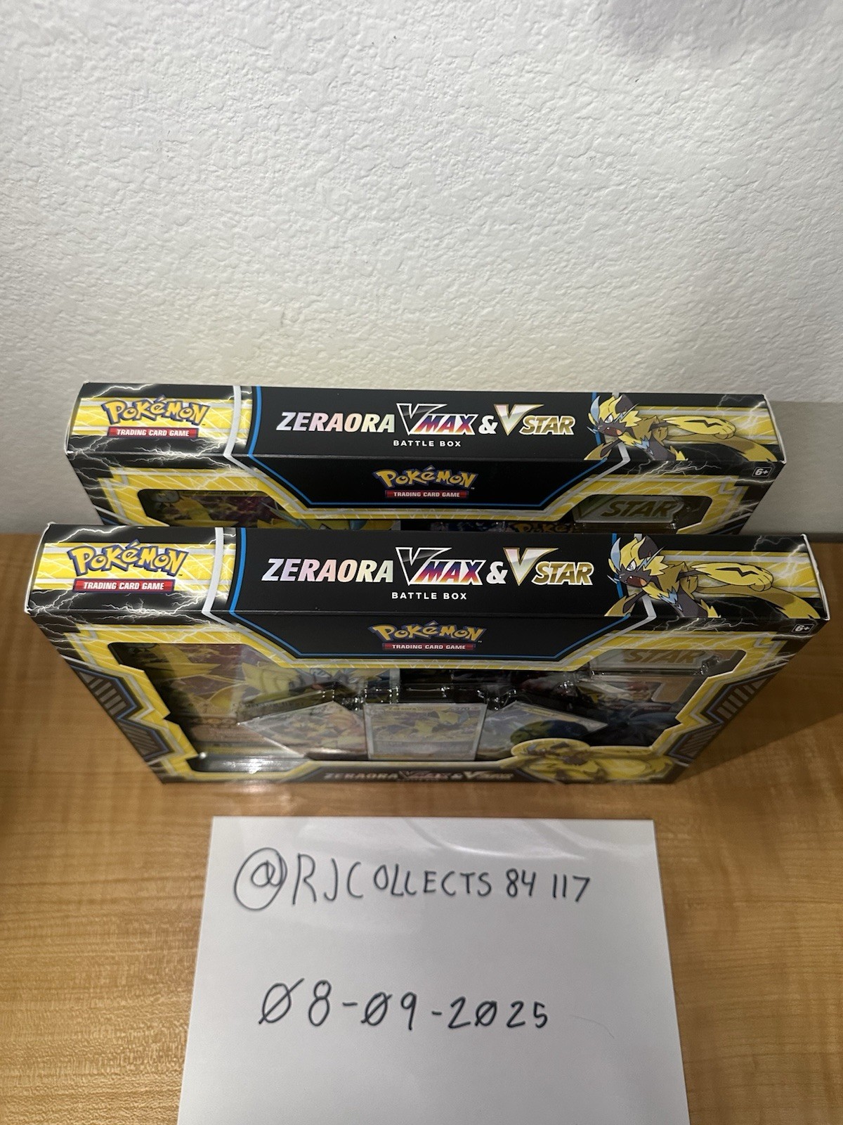 Pokemon TCG Zeraora Vmax & Vstar Battle Box Factory Sealed Brand New 2 Boxes | eBay
