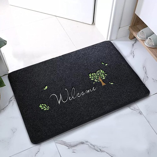 Microfiber Anti-Slip Bath Mat (40 x 60 cm) Quick Water Absorbent Door ...