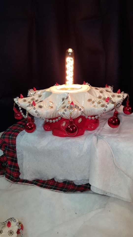 Ceramic Christmas Tree 24"Atlantic A64 Illuminated Red | eBay