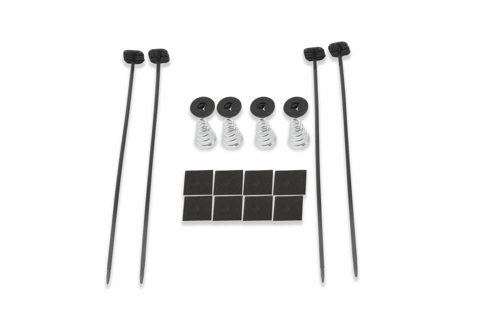 2-Pack Universal Electric Radiator Fan Mounting Kit w/ ZIP TIES Straps ...