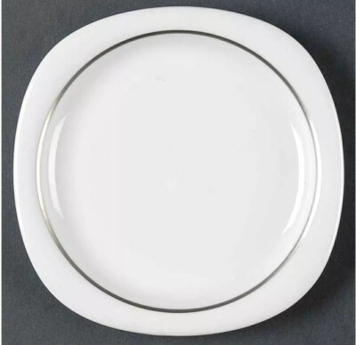 Rosenthal Suomi Lanka Dinner Plates Set of 7 With Platinum Band 9 5/8 ...