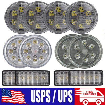 12x LED Conversion Bulb Kit For John Deere 50 Series: 4050 4250 4450 ...