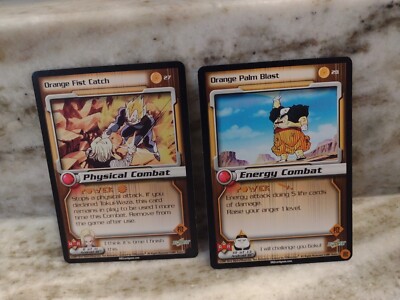 Score DBZ Dragon Ball Z Orange Palm Blast & Fist Catch 28 & 27 | eBay
