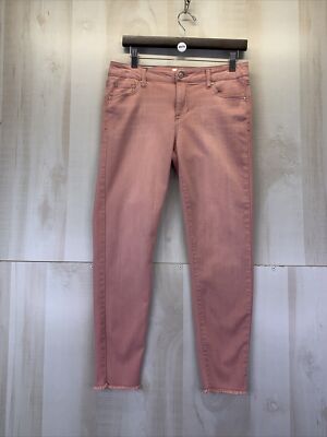 Celebrity Pink Ankle Skinny Pink Distressed Washed Womens Stretch Jeans ...