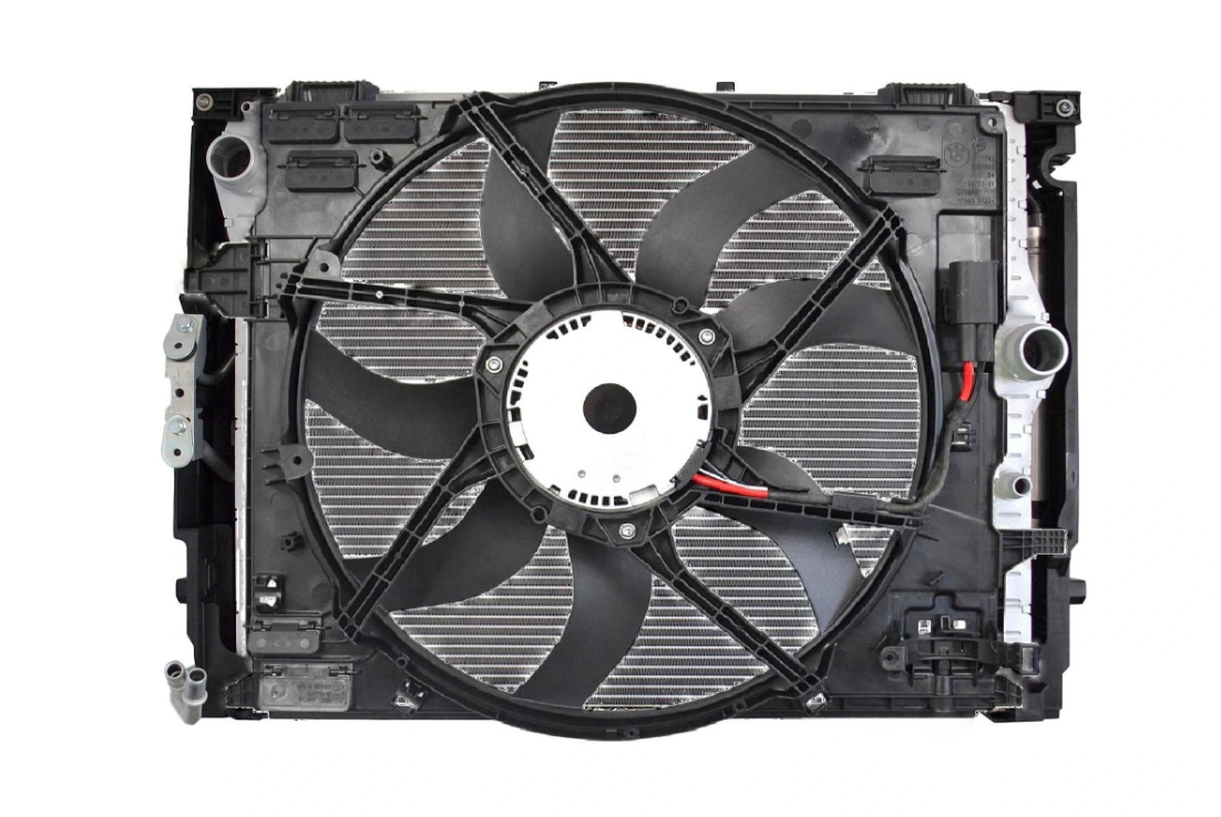 KÜHLERPAKET 2X WASSERKÜHLER KLIMA ÖL KÜHLERLÜFTER BMW 2 F87 M2 ...